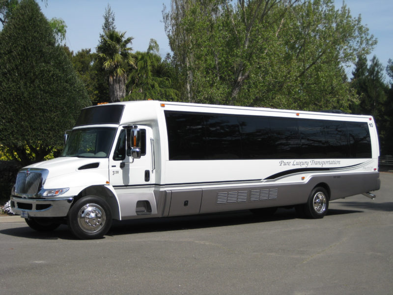 26-28 Passenger Luxury Limousine Bus - Pure Luxury Transportation
